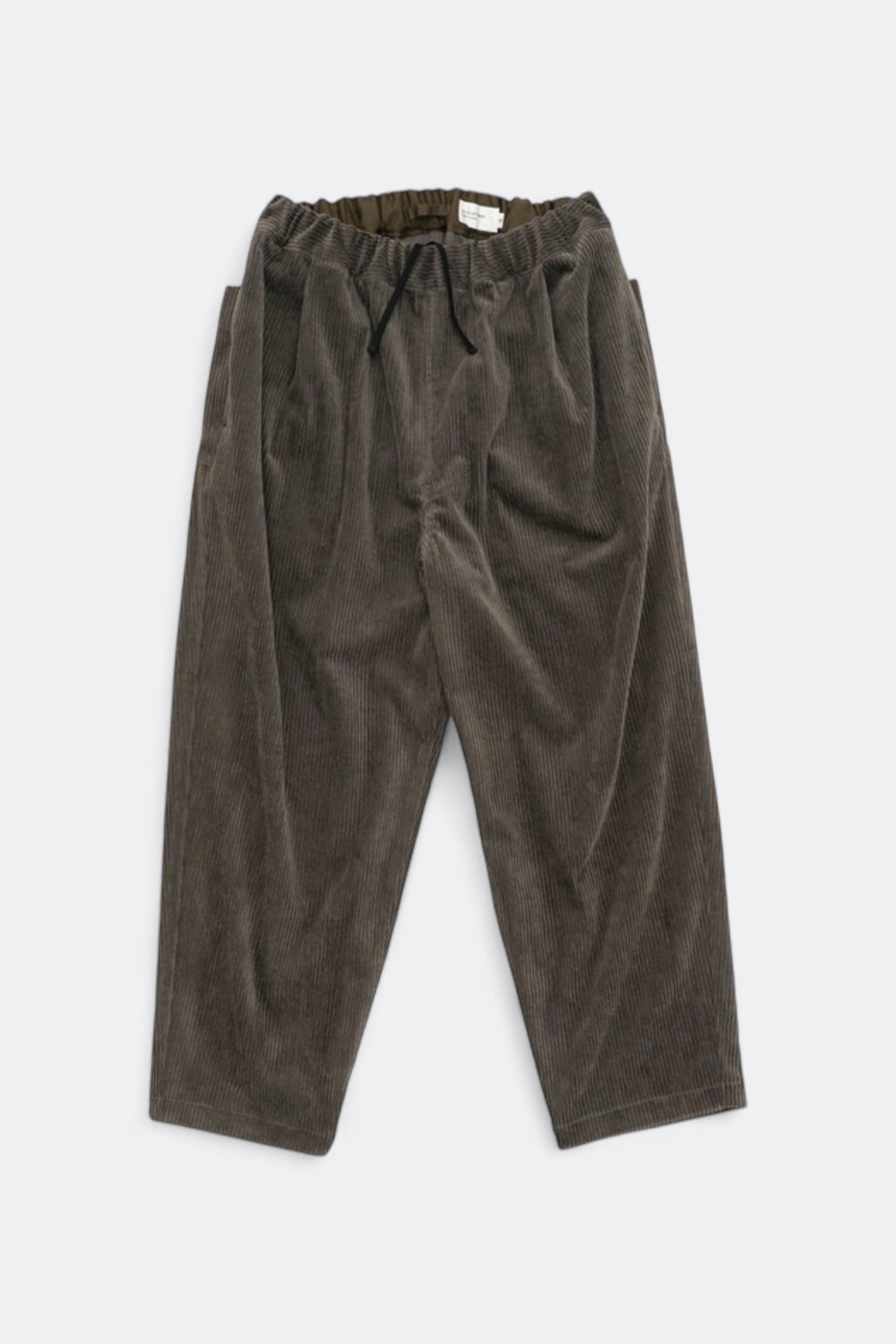 Still By Hand - Corduroy Easy Pants (Khaki Brown) – Edgar Bdx