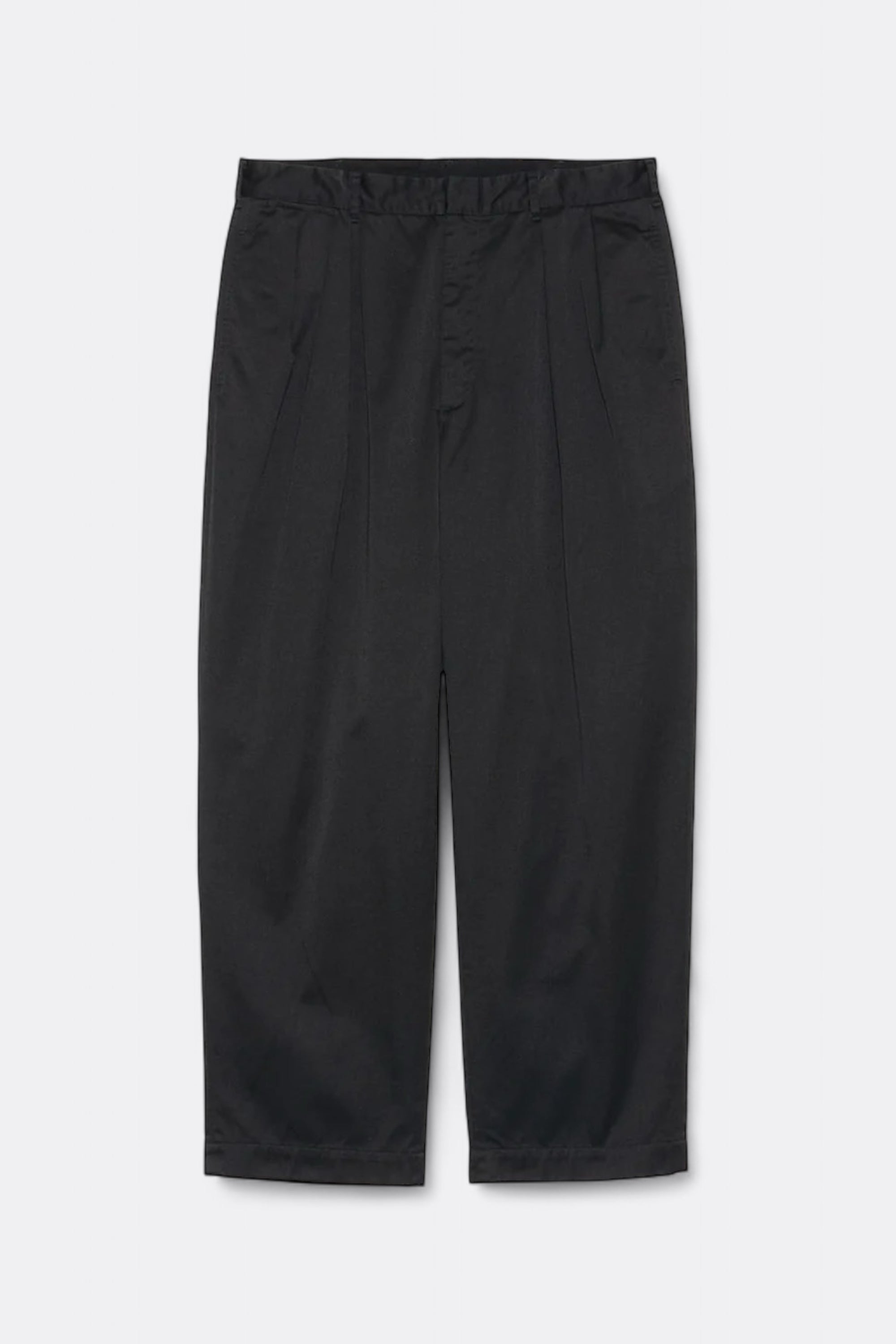 Pantalon Nanamica Black - Double Pleat Chino Coton Bio - Japon – Edgar Bdx