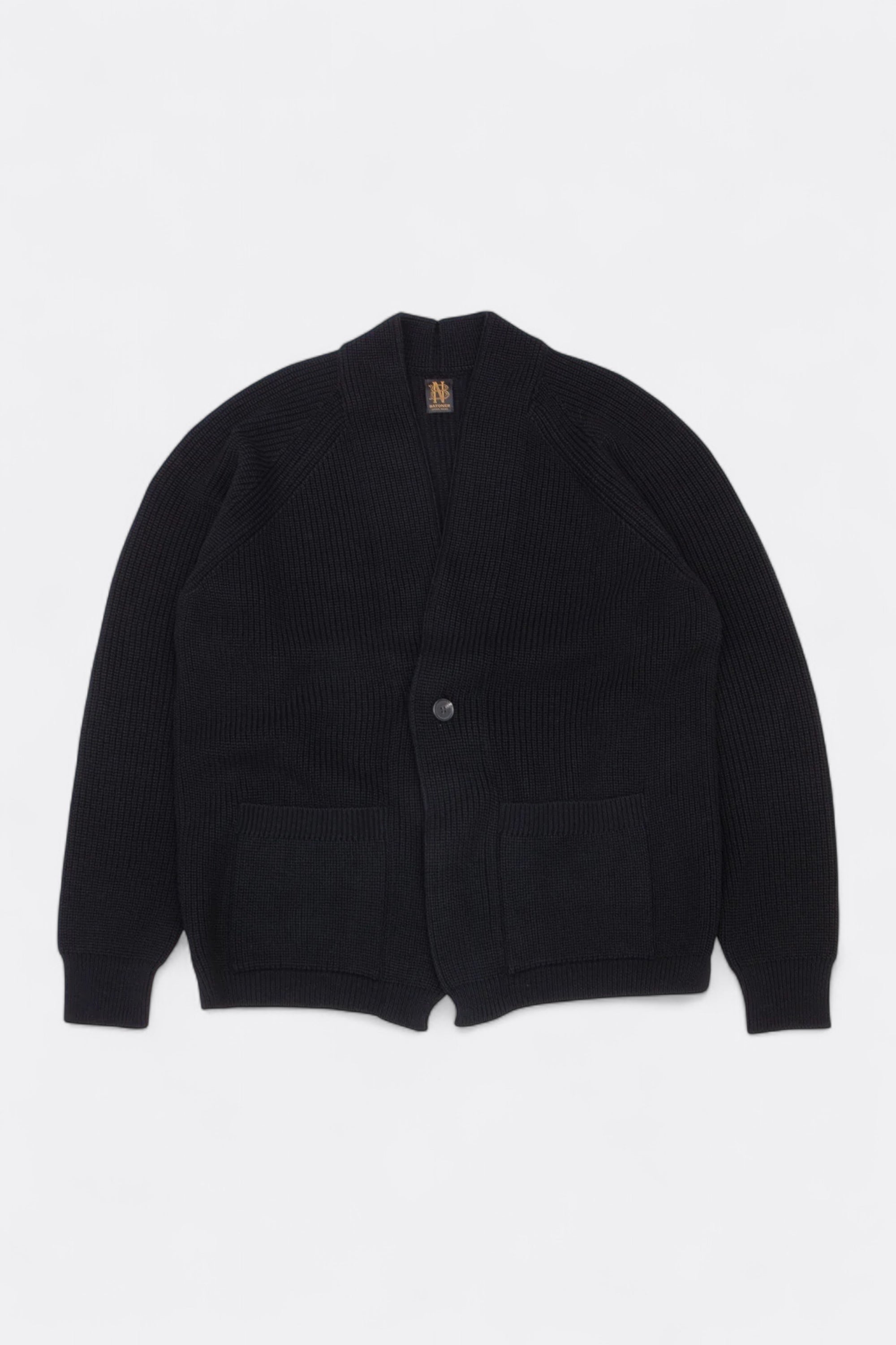 Batoner - Waso 1 Button Cardigan (Navy) – Edgar Bdx